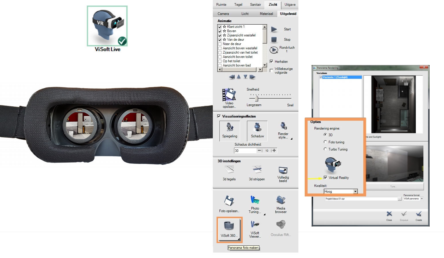VR-reality in ViSoft - ViSoft 3D Software